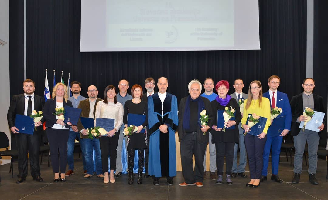 Dr. Michael Burnard prejel svečano listino Univerze na Primorskem ...