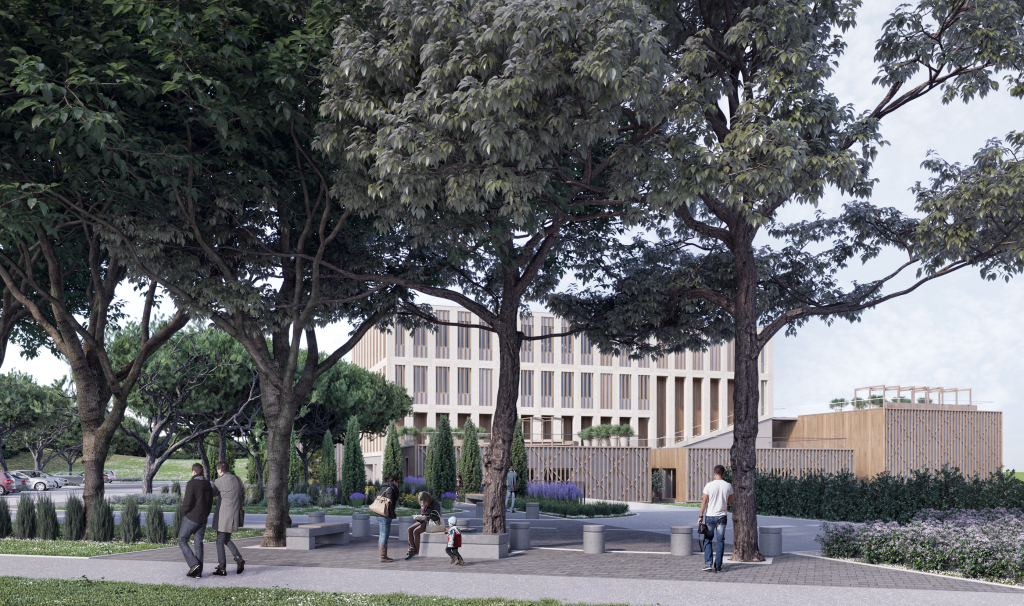 InnoRenew CoE begins construction - InnoRenew CoE InnoRenew CoE