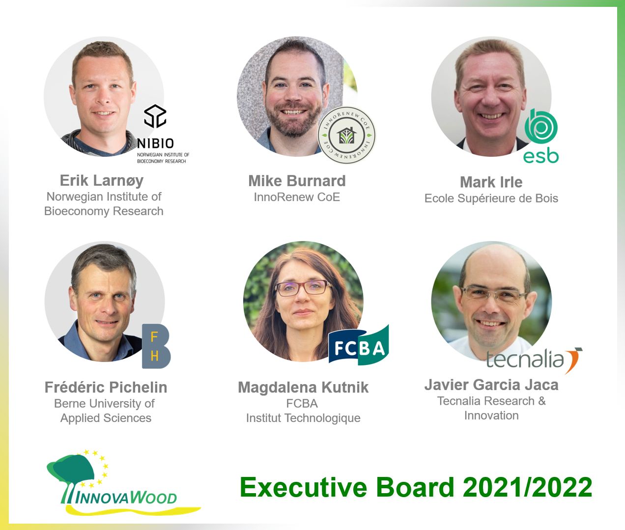 Dr Burnard InnovaWood vice president - InnoRenew CoE InnoRenew CoE