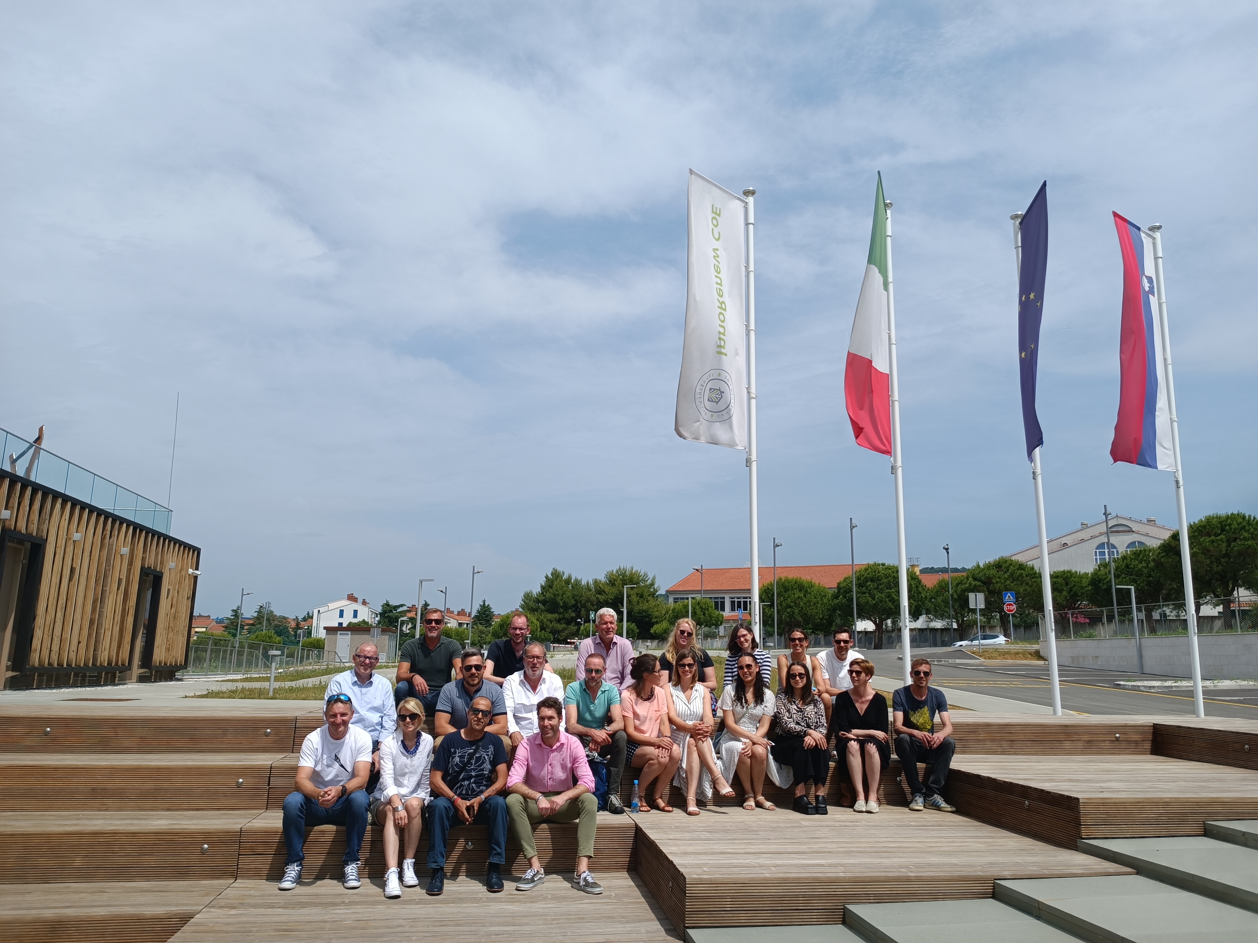 Visit from architects and Intra lighting representatives - InnoRenew ...