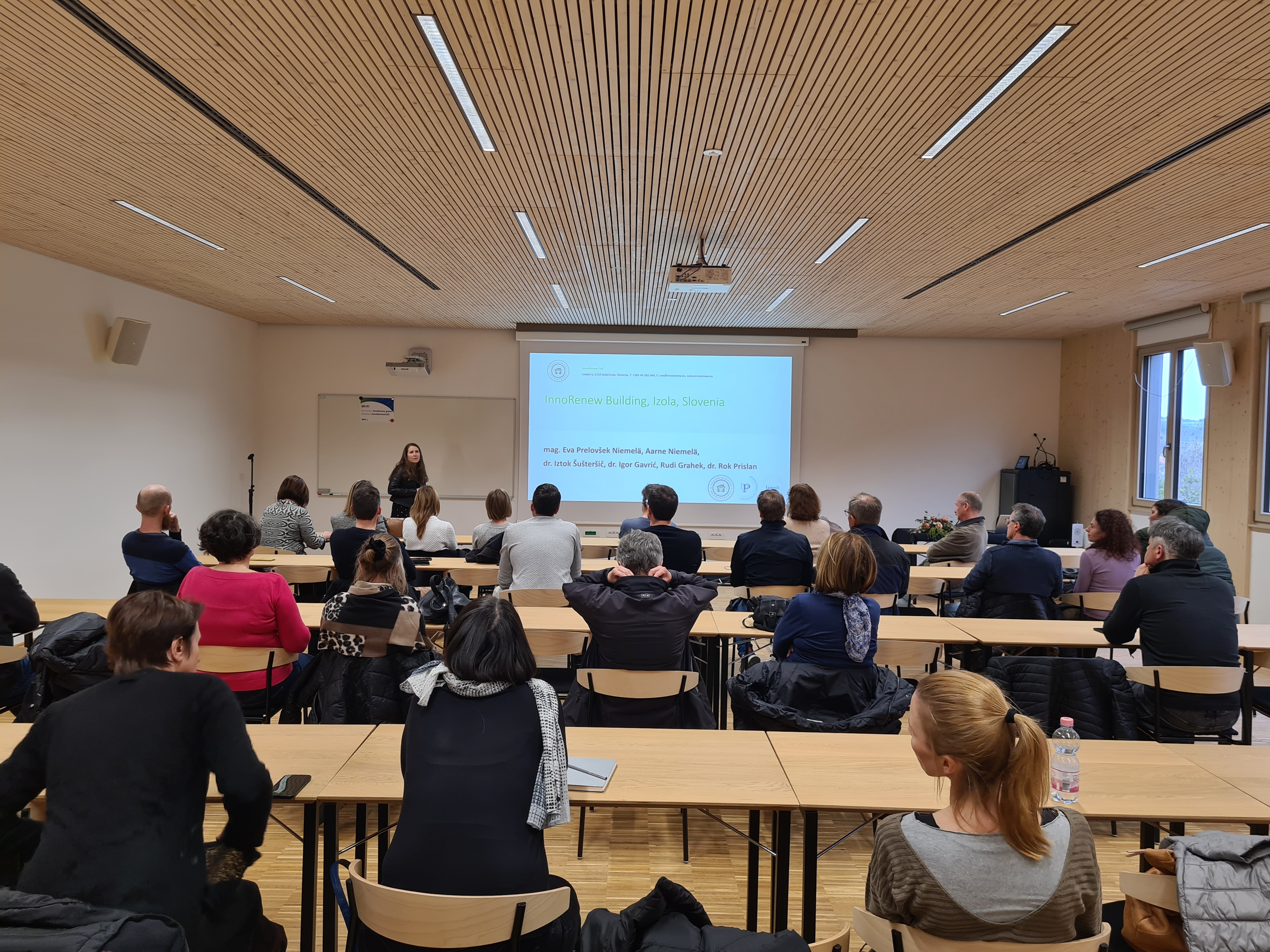 InnoRenew CoE hosted members of the Association of architects from ...