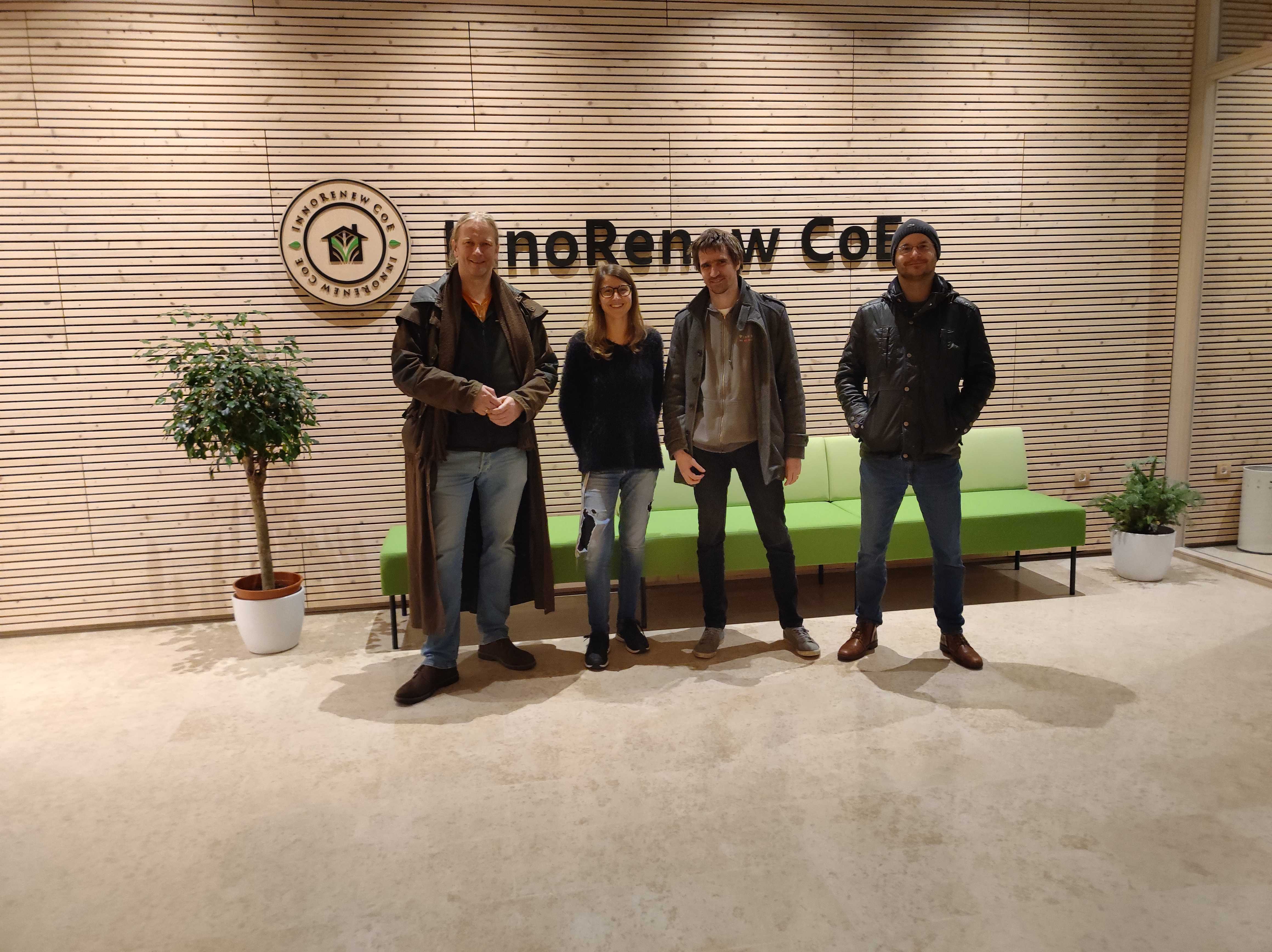 InnoRenew CoE gostil raziskovalce iz nemške univerze Brandenburg University of Technology ...