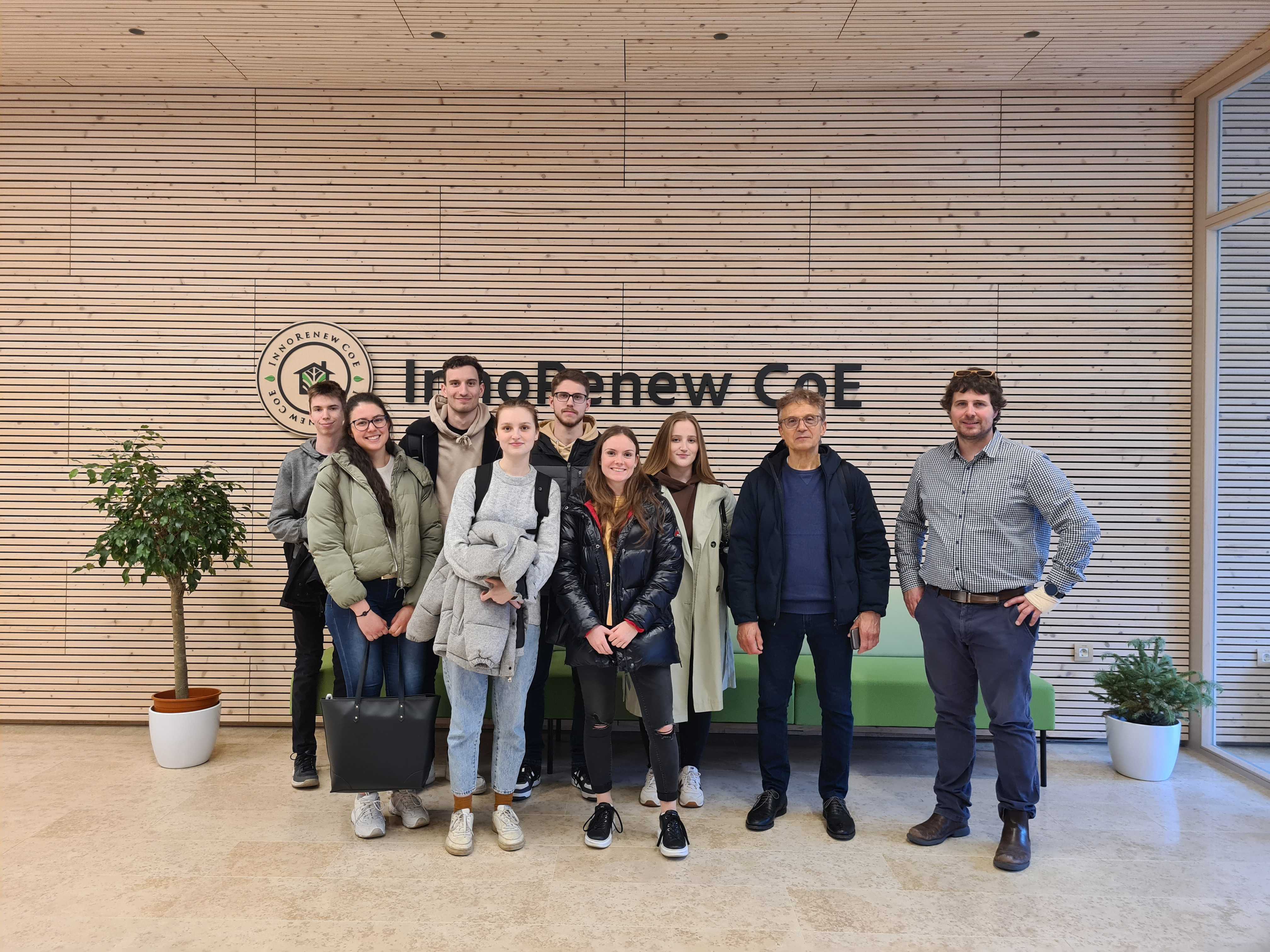 InnoRenew CoE hosted professors and students from the Faculty of ...