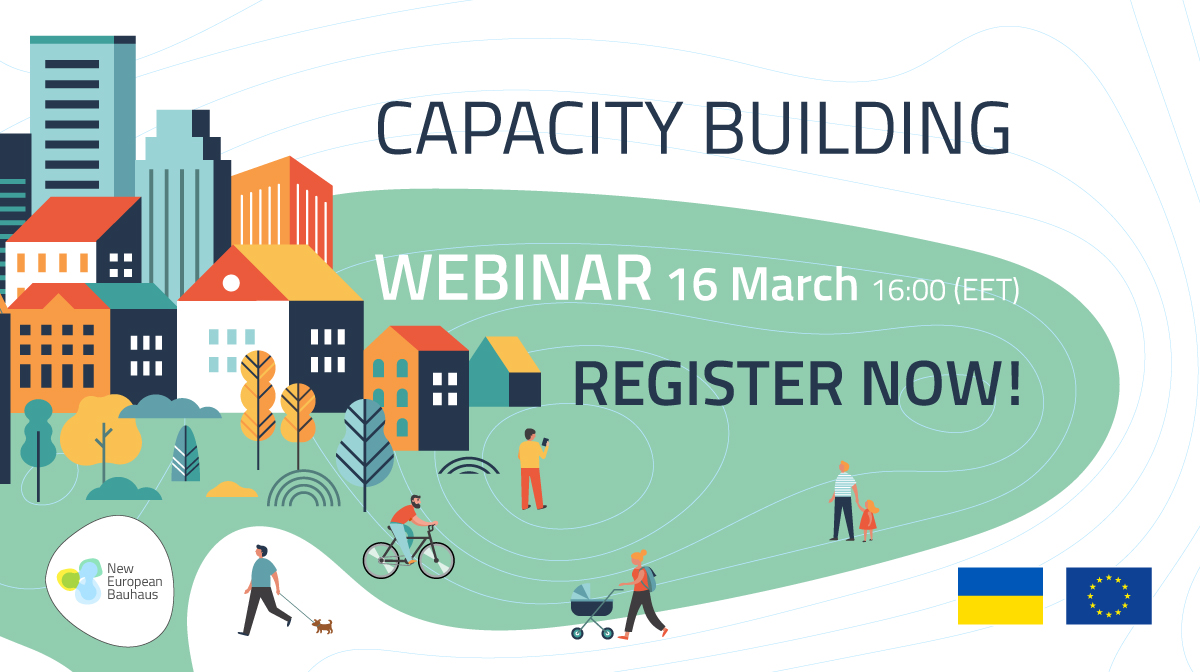 New European Bauhaus capacity building programme for the reconstruction ...