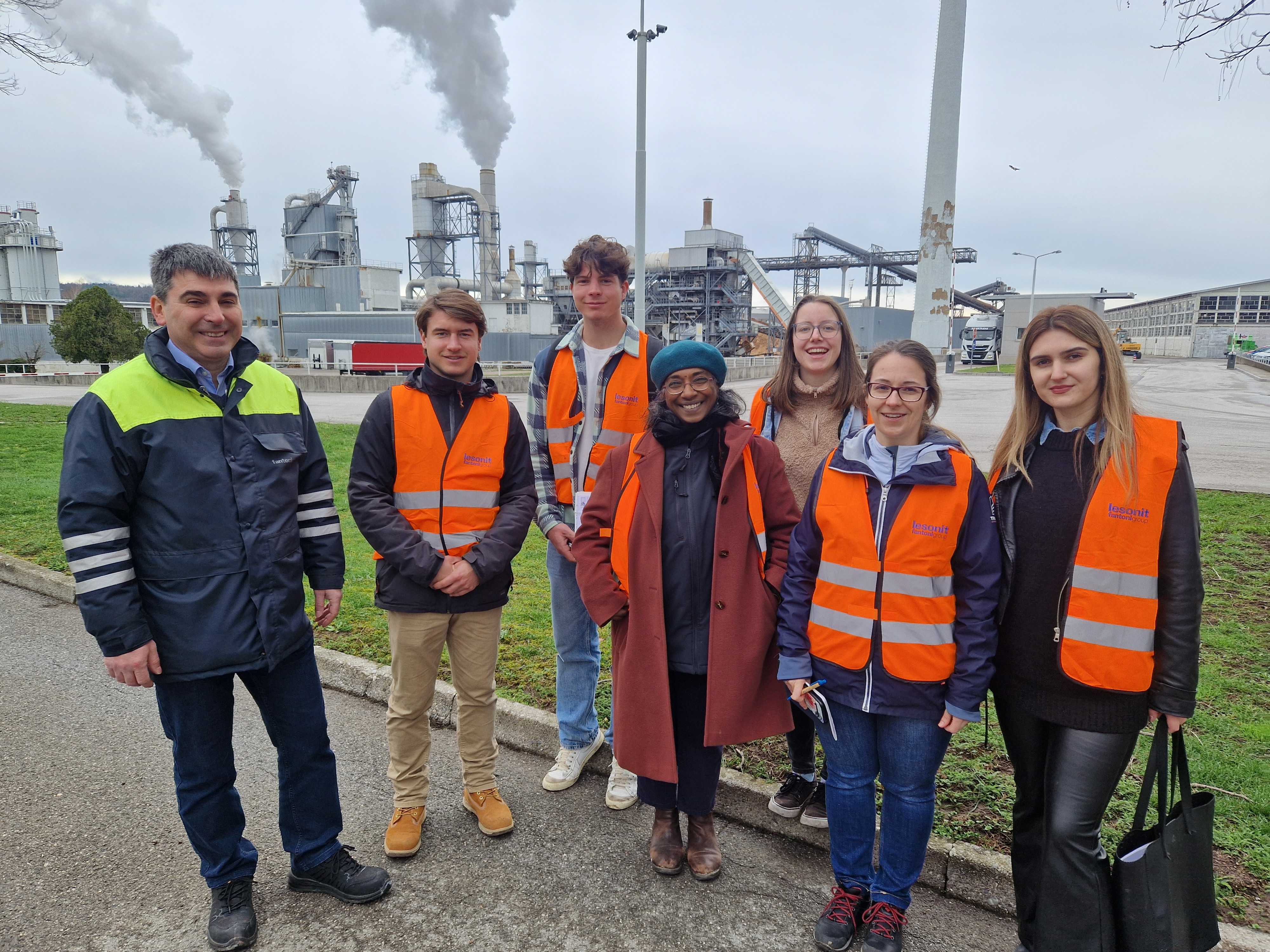 InnoRenew CoE researchers visited the company Lesonit - InnoRenew CoE ...