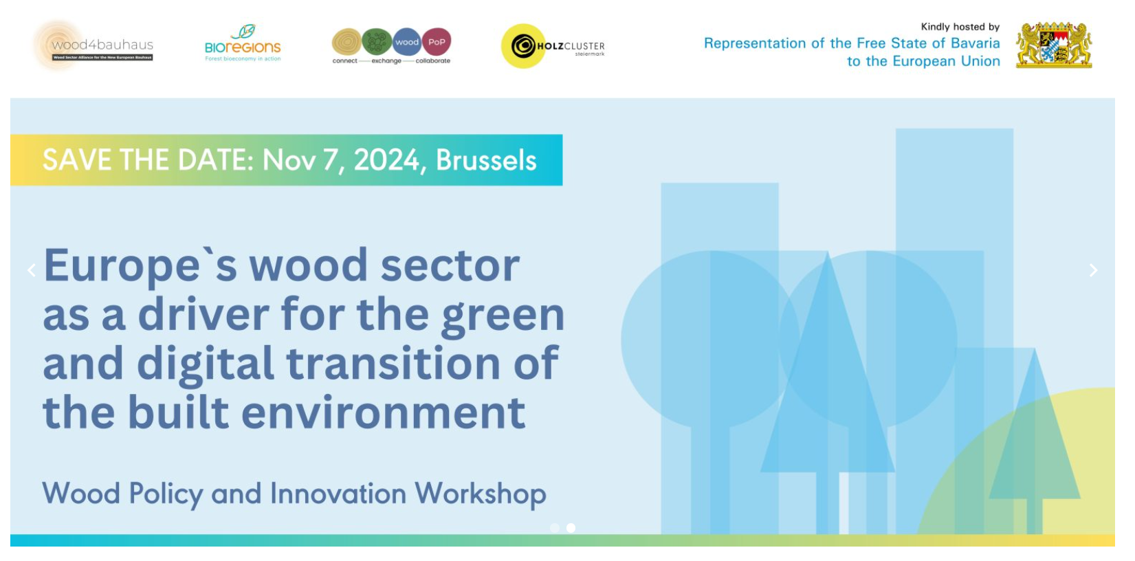 Wood Policy and Innovation Workshop 2024 - InnoRenew CoE InnoRenew CoE